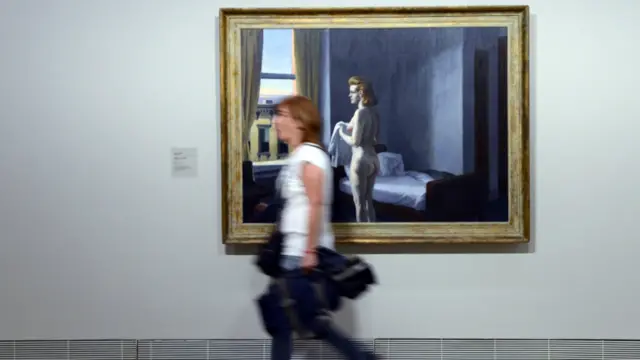 El realismo de Edward Hopper brilla en Madrid - BBC News Mundo