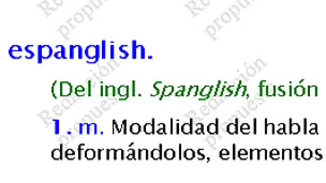 El diccionario da la bienvenida al “espanglish” - BBC News Mundo