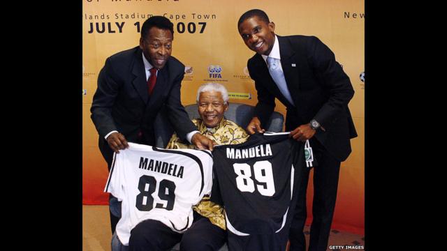 Las mejores fotos de Nelson Mandela y su influencia en el deporte - BBC ...
