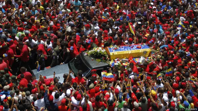 Grandes historias de 2013: el día que murió Hugo Chávez - BBC News Mundo