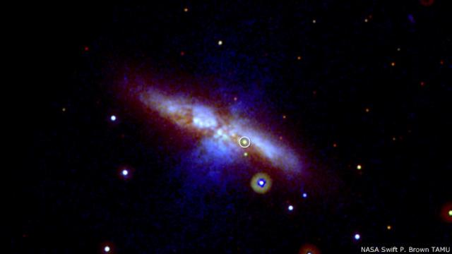 La supernova 2014J en su máximo esplendor - BBC News Mundo
