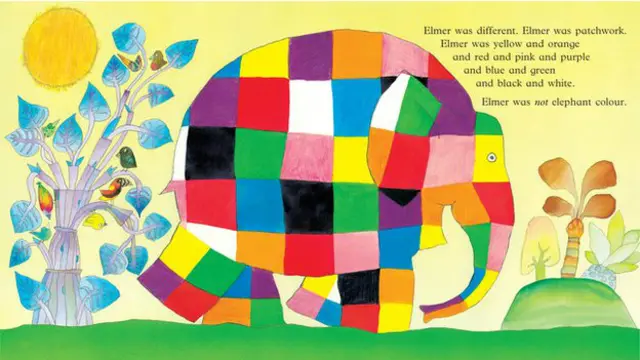 Elmer, el elefante a retazos, cumple 25 años y sigue igual de colorido ...
