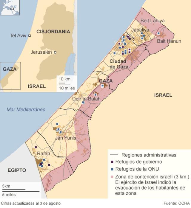 El costo humano del conflicto en Gaza - BBC News Mundo