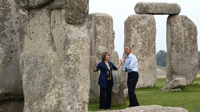 Ketika Obama mampir ke Stonehedge - BBC News Indonesia
