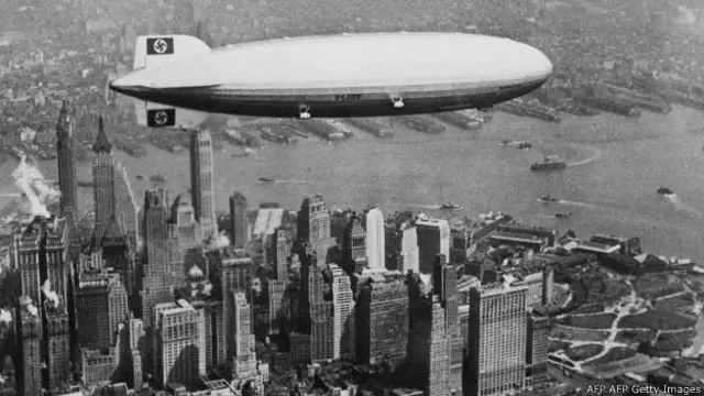 Así era volar en el Hindenburg, el icónico zepelín nazi que acabó ...