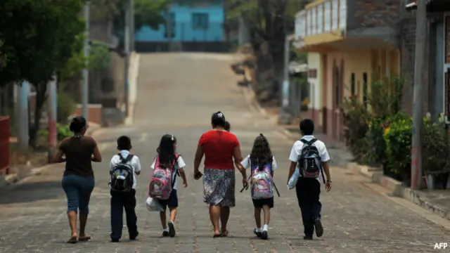 Intipucá City, el pueblo más estadounidense de El Salvador - BBC News Mundo