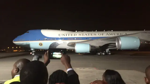 Obama oo ka degay Nairobi: Siday wax u dhacayeen - BBC News Somali