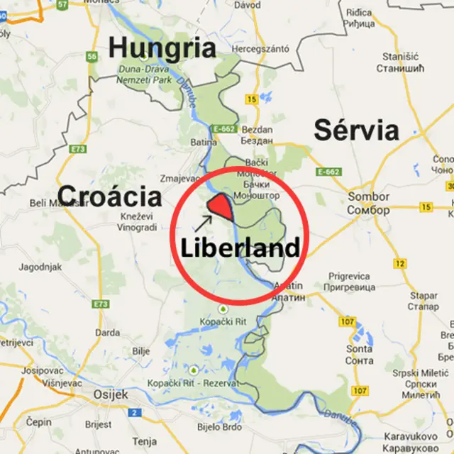 Tcheco funda 'país livre' em terra de ninguém na Europa - BBC News Brasil