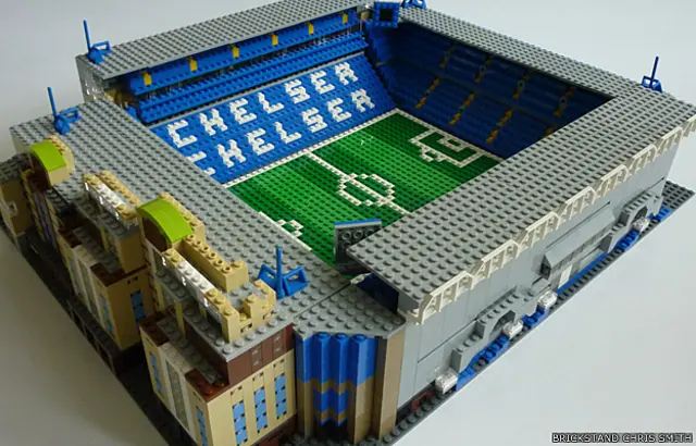 En fotos: espectaculares modelos de Lego de icónicos estadios de fútbol ...