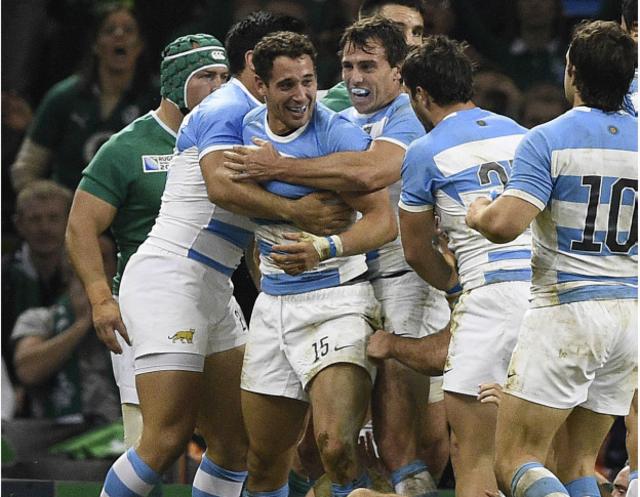 Argentina se clasifica a la semifinal del Mundial de Rugby - BBC News Mundo