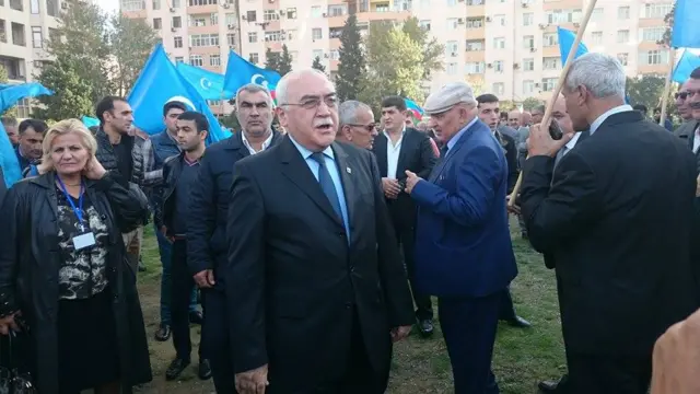 Müsavat partiyası Bakıda mitinq keçirib - BBC News Azərbaycanca