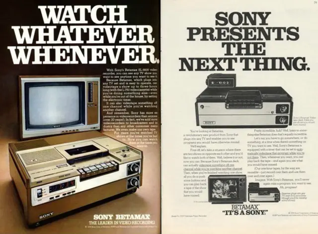 El fin de una era: Sony deja de fabricar las cintas de video Betamax - BBC News Mundo