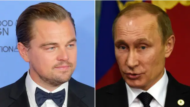 DiCaprio: Putin'i oynamak çok ilginç olurdu - BBC News Türkçe