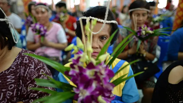 Ritual agama bertema kematian di Thailand - BBC News Indonesia