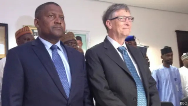 Dangote na Bill Gates kukabili utapia mlo Nigeria - BBC News Swahili