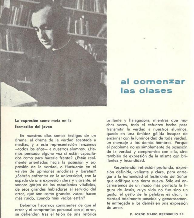 La curiosa historia de la foto del papa Francisco y Jorge Luis Borges ...