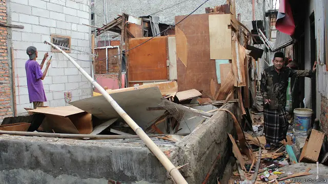 Menjelang pembongkaran, Kalijodo seperti 'kota hantu' - BBC News Indonesia