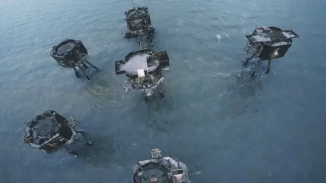 英國海岸線上廢棄的「外星人」堡壘 - BBC 英伦网