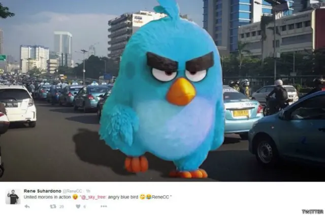 Ketika pengguna medsos mengubah Blue Bird jadi Angry Bird - BBC News ...