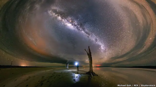 O céu noturno na Austrália, em fotos impressionantes - BBC News Brasil
