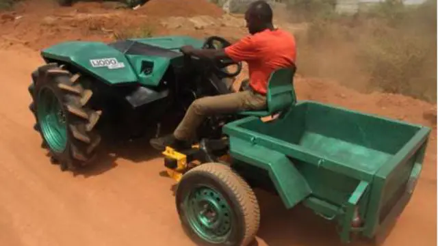 Ijodo - Trekta zilizoundwa Nigeria - BBC News Swahili