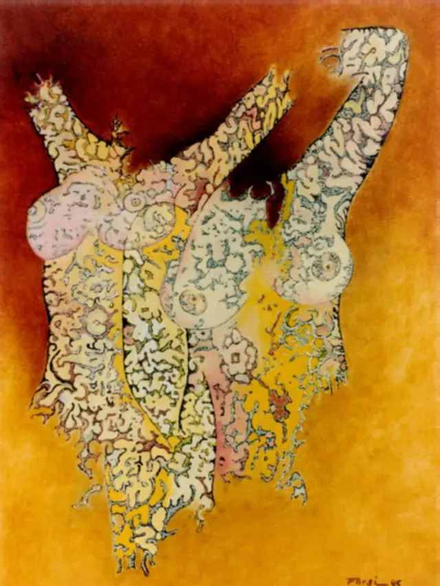 'گویا و خموش'؛ گفتگو با بهمن فرسی، نقاش نمایشنامه‌نویس - BBC News فارسی