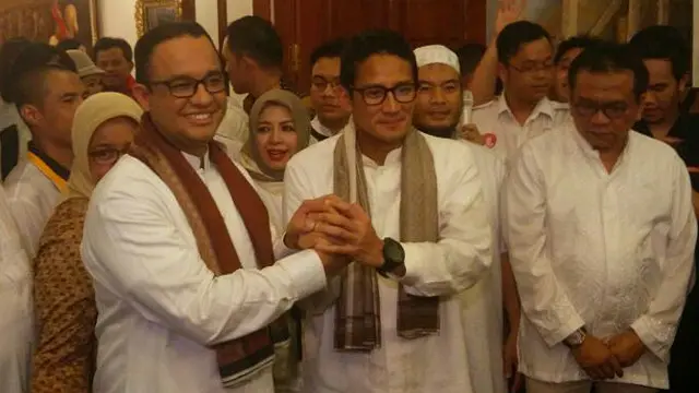 Gerindra Dan Pks Jagokan Anies Baswedan Sandiaga Uno Di Pilgub Jakarta