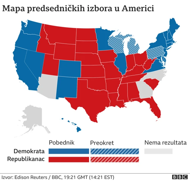 Predsednički izbori u Americi 2020: Džo Bajden je novi predsednik, Tramp kaže „izbori nisu ...