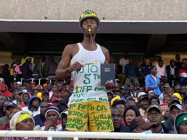 William Ruto: Photos from swearing in of Kenya new president - BBC News Pidgin