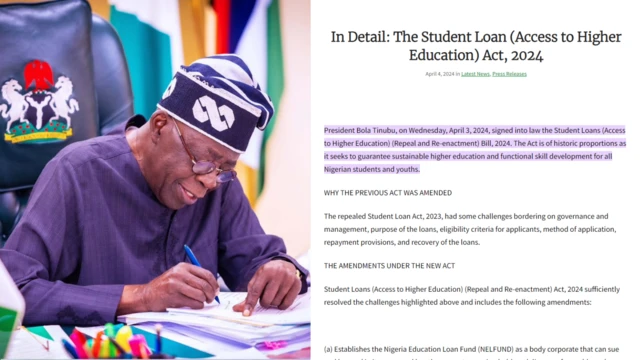 NELFUND application portal: Nigerian Education Loan Fund app go live for vasity students - BBC ...
