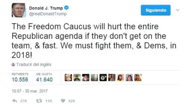 Estados Unidos: Freedom Caucus, el hermético grupo de republicanos ...
