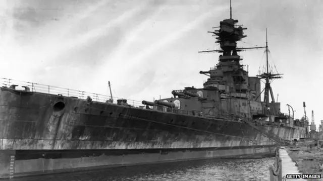 Hms Hood Found Bell Of Sunken WWII Battlecruiser HMS Hood Recovered