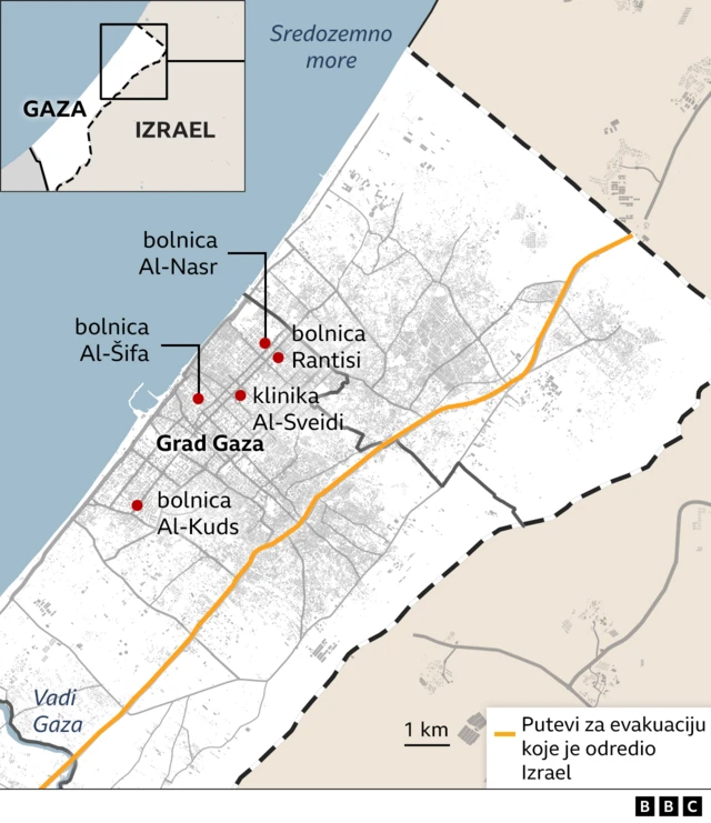 Izrael i Palestinci: Bez dokaza o sedištu Hamasa u bolnici u Gazi ... Izrael i Palestinci: Bez dokaza o sedištu Hamasa u bolnici u Gazi ...