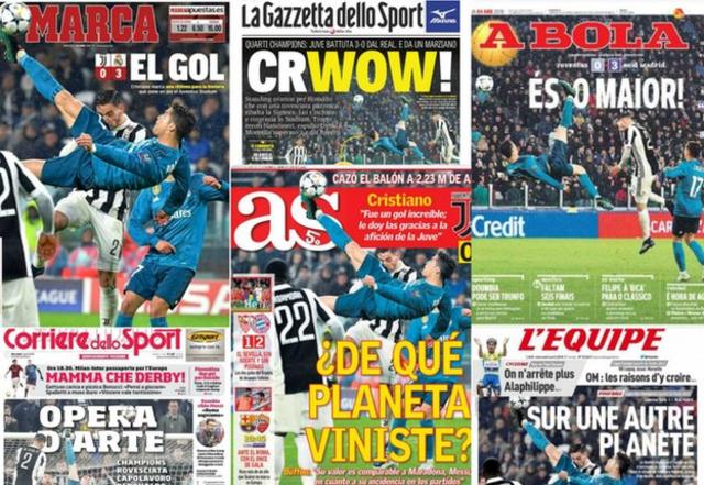 3 razones que muestran la magnitud del golazo de chilena de Cristiano ...