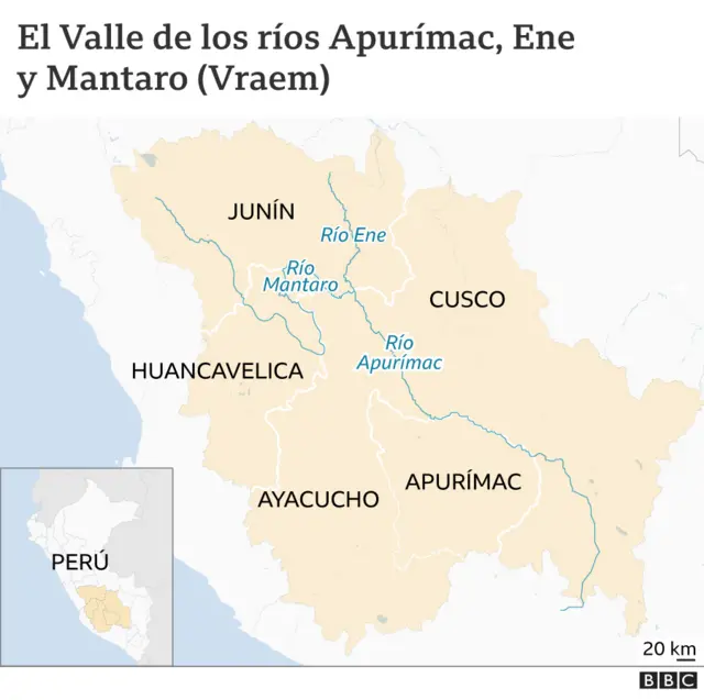 Perú: cómo es el Vraem, el "valle de la droga" en el que ocurrió la ...