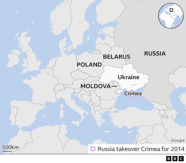 Ukraine crisis: Five maps to explain Russian invasion - BBC News Pidgin