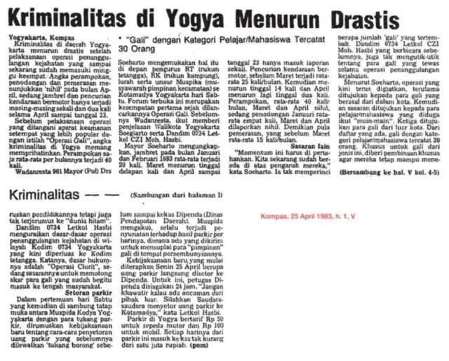 Penembakan misterius 1982-1985: 'Saya masuk daftar yang harus dibunuh, padahal saya bukan gali ...