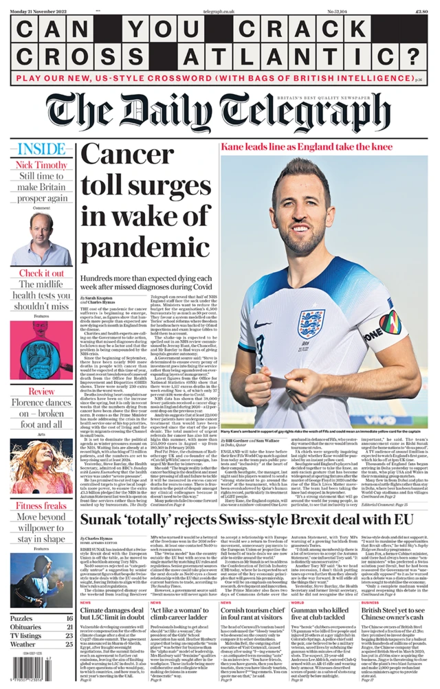 Dünya Kupası İ﻿ngiliz basınında: 'Valencia, Katar'a acı bir ders verdi ...