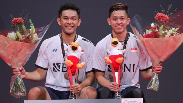Denmark Open 2022: Fajar/Rian juara, Kevin/Marcus harus perpanjang puasa raih piala - BBC News ...