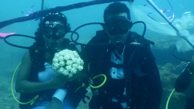 කල්පිටිය කොරල් පරය: යළි ජීවය දීමට කිමිදෙන සහෝදරියෝ - BBC News සිංහල