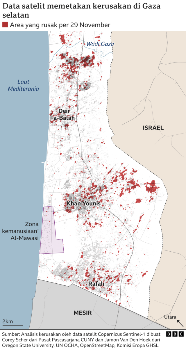 Israel-Hamas: Seberapa parah kerusakan di Gaza akibat gempuran dan ...