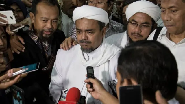 Rizieq Shihab: Kronologi pemeriksaan dan penahanan oleh aparat di Arab Saudi - BBC News Indonesia