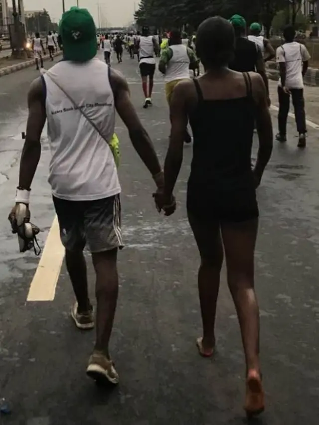 Lagos City Marathon: See photo of people wey run - BBC News Pidgin