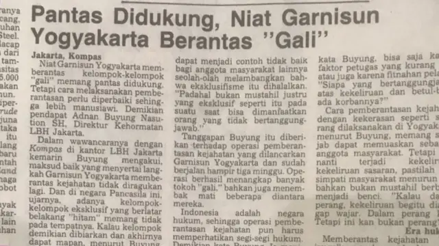 Penembakan misterius 1982-1985: 'Saya masuk daftar yang harus dibunuh, padahal saya bukan gali ...
