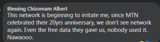 'What happen to MTN network today?' Nigerians para as di ...