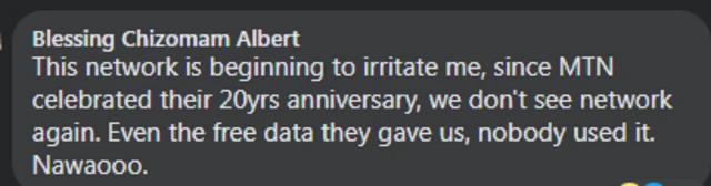 'What happen to MTN network today?' Nigerians para as di ...