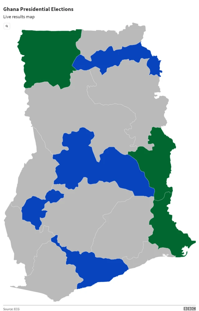 EC Ghana: Presidential Election Ghana Results update from Electoral ...