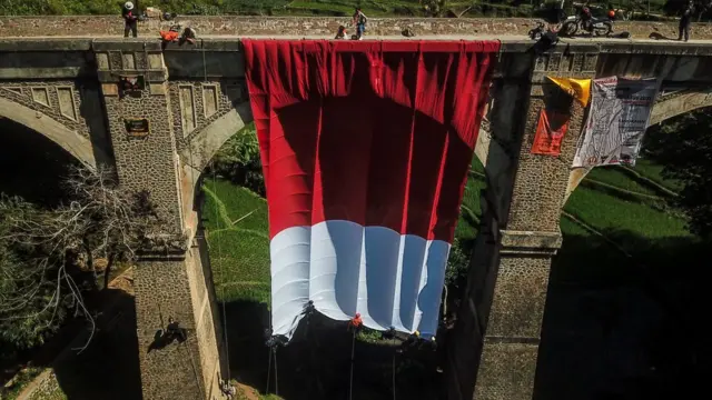 HUT RI ke-78: Potret perayaan kemerdekaan dan pengibaran bendera Merah ...