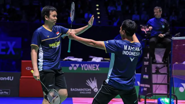 Semifinal ganda putra All England 2023: Fajar/Rian waspadai kekuatan He/Zhou, Ahsan/Hendra ...