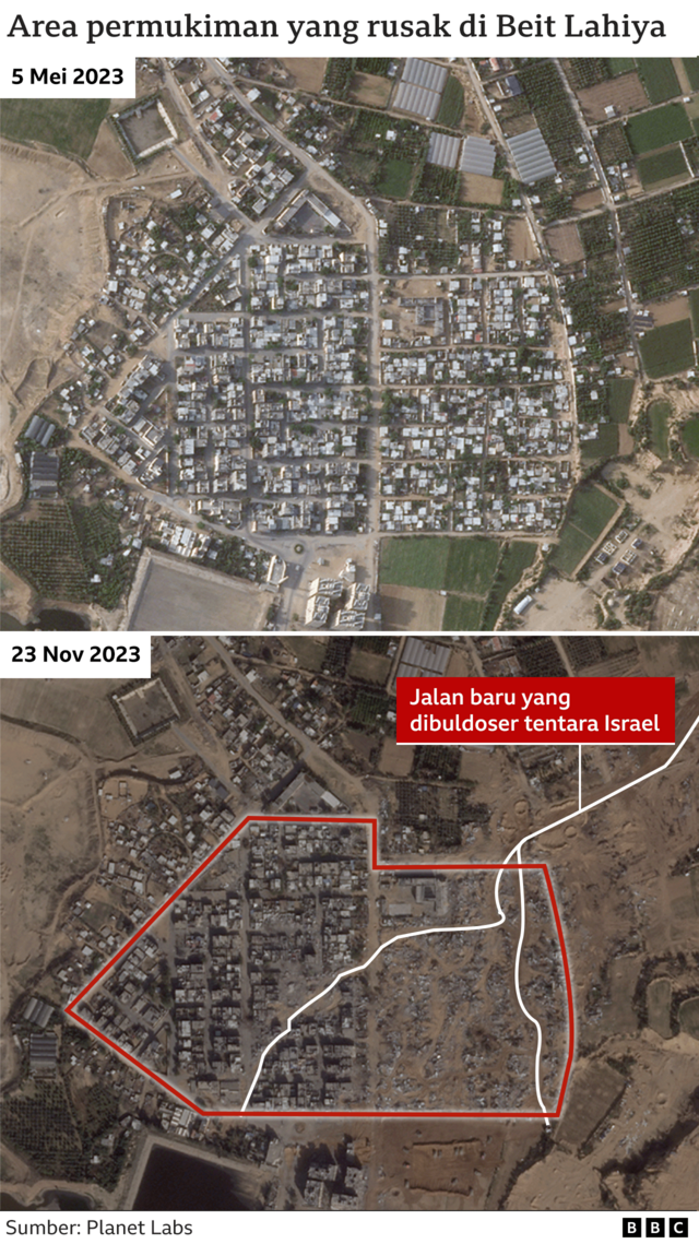 Israel-Hamas: Seberapa parah kerusakan di Gaza akibat gempuran dan ...